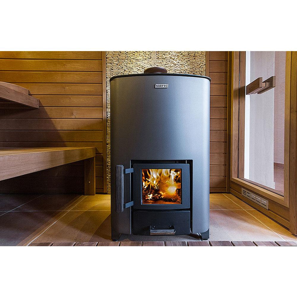 Narvi NC 16 Wood Burning Sauna Heater with Rocks — Bathry